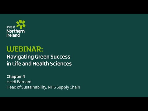 Webinar | Navigating Green Success in Life and Health Sciences | Invest ...